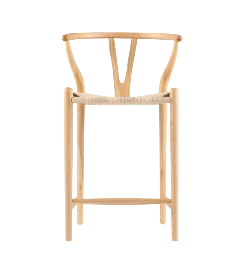 Lars Oak Scandi Style Counter Stool – Onske