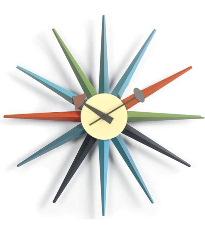 Midcentury Style Sun Clock – Onske