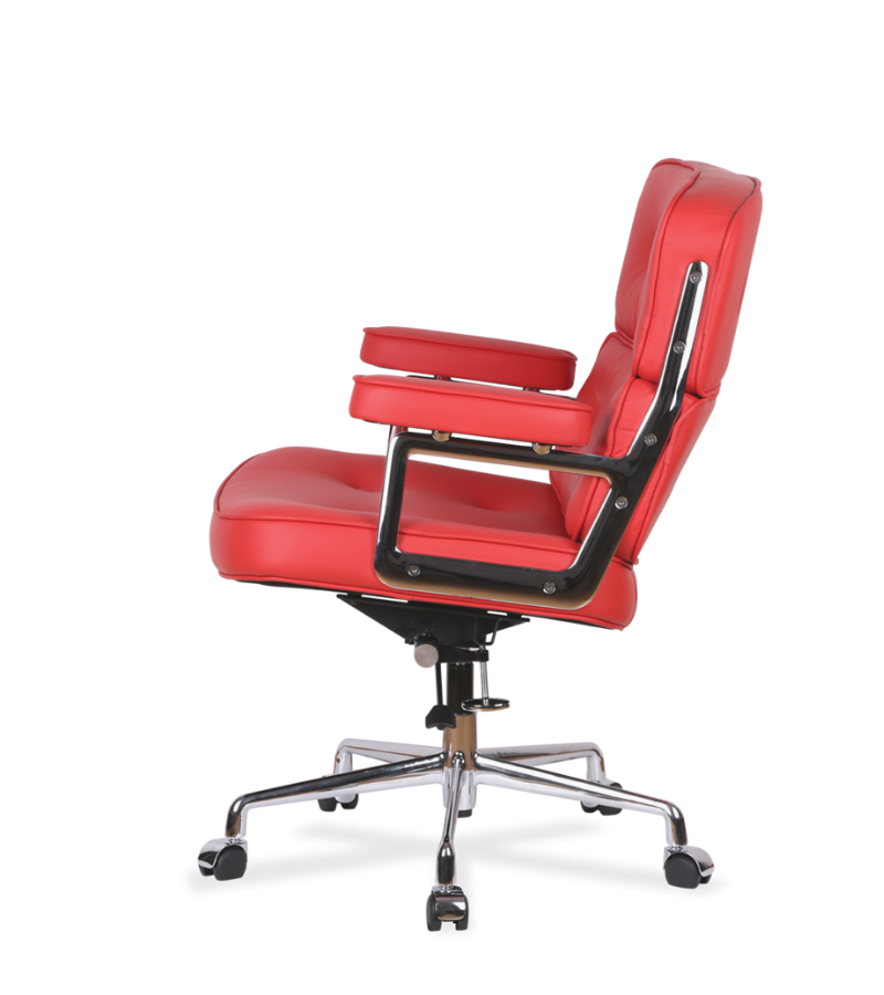 ES104 Style Lobby Chair in Premium Leather – Onske